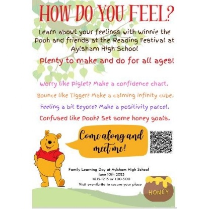 Winnie the Pooh Reading Festival - Aylsham High School